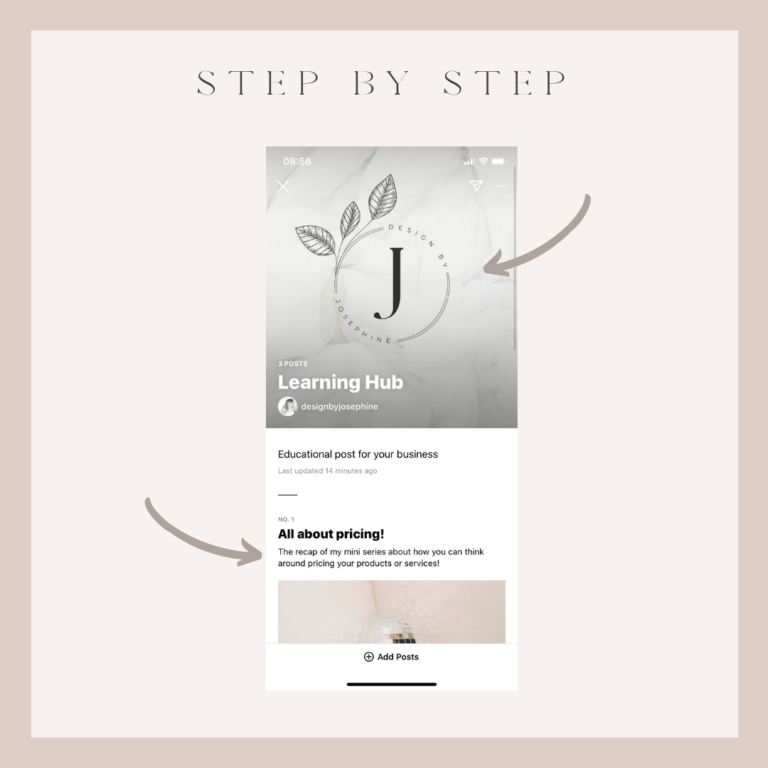 Learn how to use Instagram Guides — designsbyjosephine.com