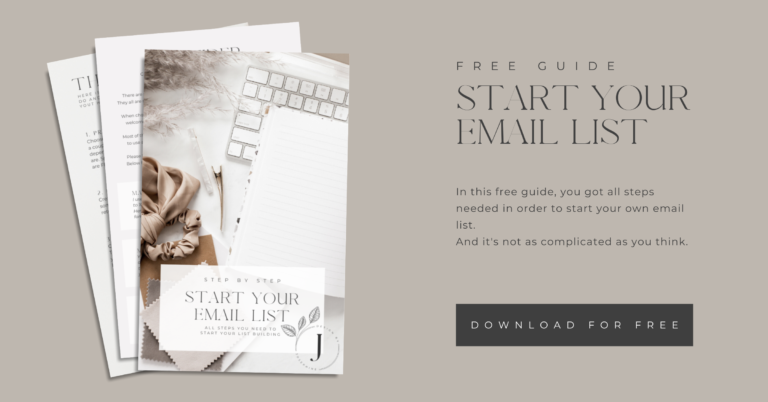 Ideas for creating your first Opt-in — designsbyjosephine.com