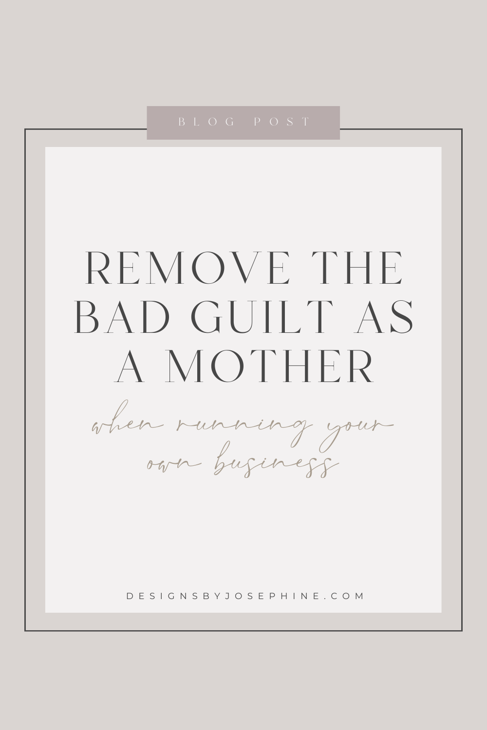 3 rules for using a script font — designsbyjosephine.com