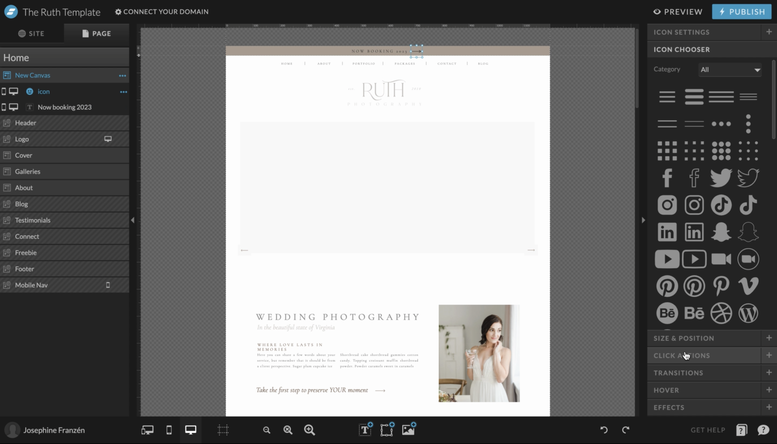 How to add a notification bar to your Showit Website